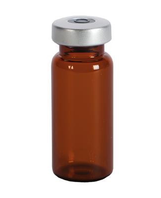 10ml Sterile Amber Tubular Vials 25pk – M & M Pharma